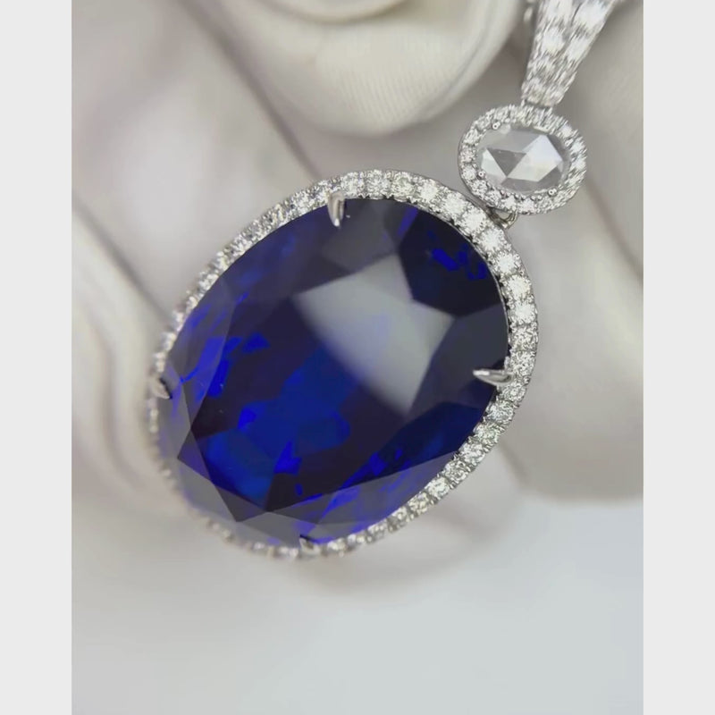 Shop Tanzanite Pendants & Necklaces